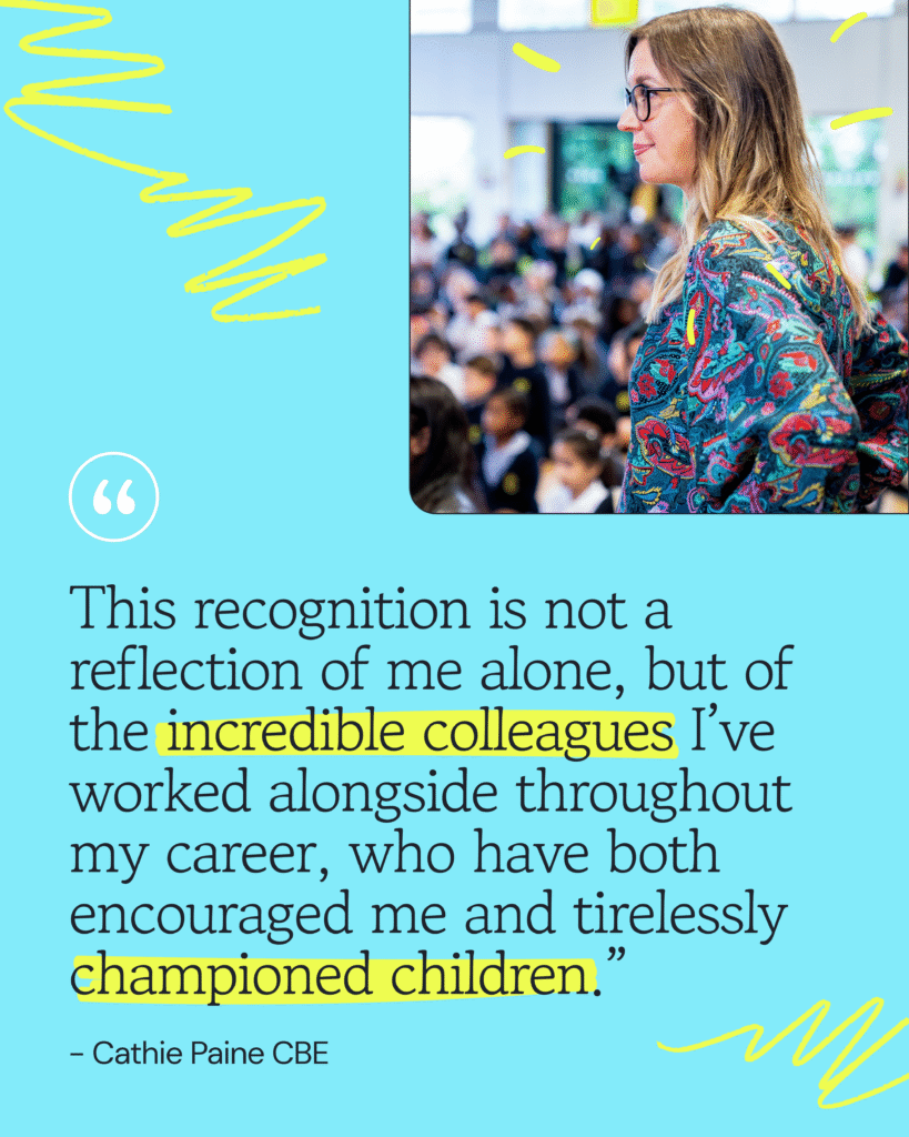 Cathie Paine, CEO of REAch2, Awarded CBE in King’s Birthday Honours ...